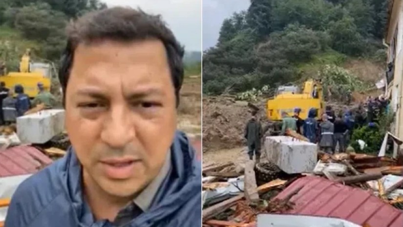 VIDEO: არჩილ თალაკვაძე სტიქიის ეპიცენტრიდან უმძიმეს კადრებს აქვეყნებს